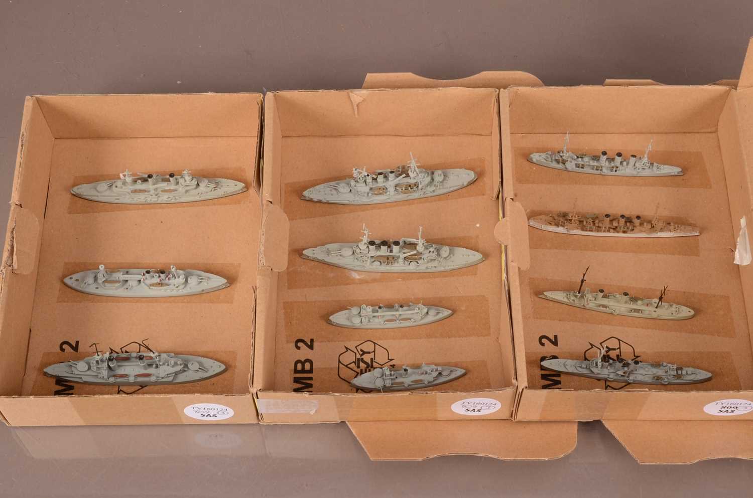 Lot 809 - Waterline Models 1:1200 scale,